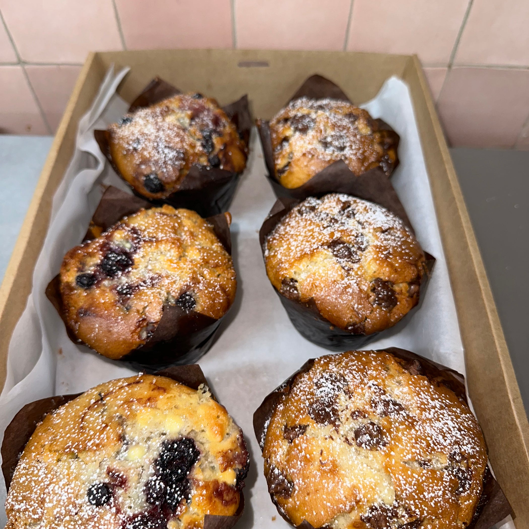 Jumbo Muffins – Cherry's Goods